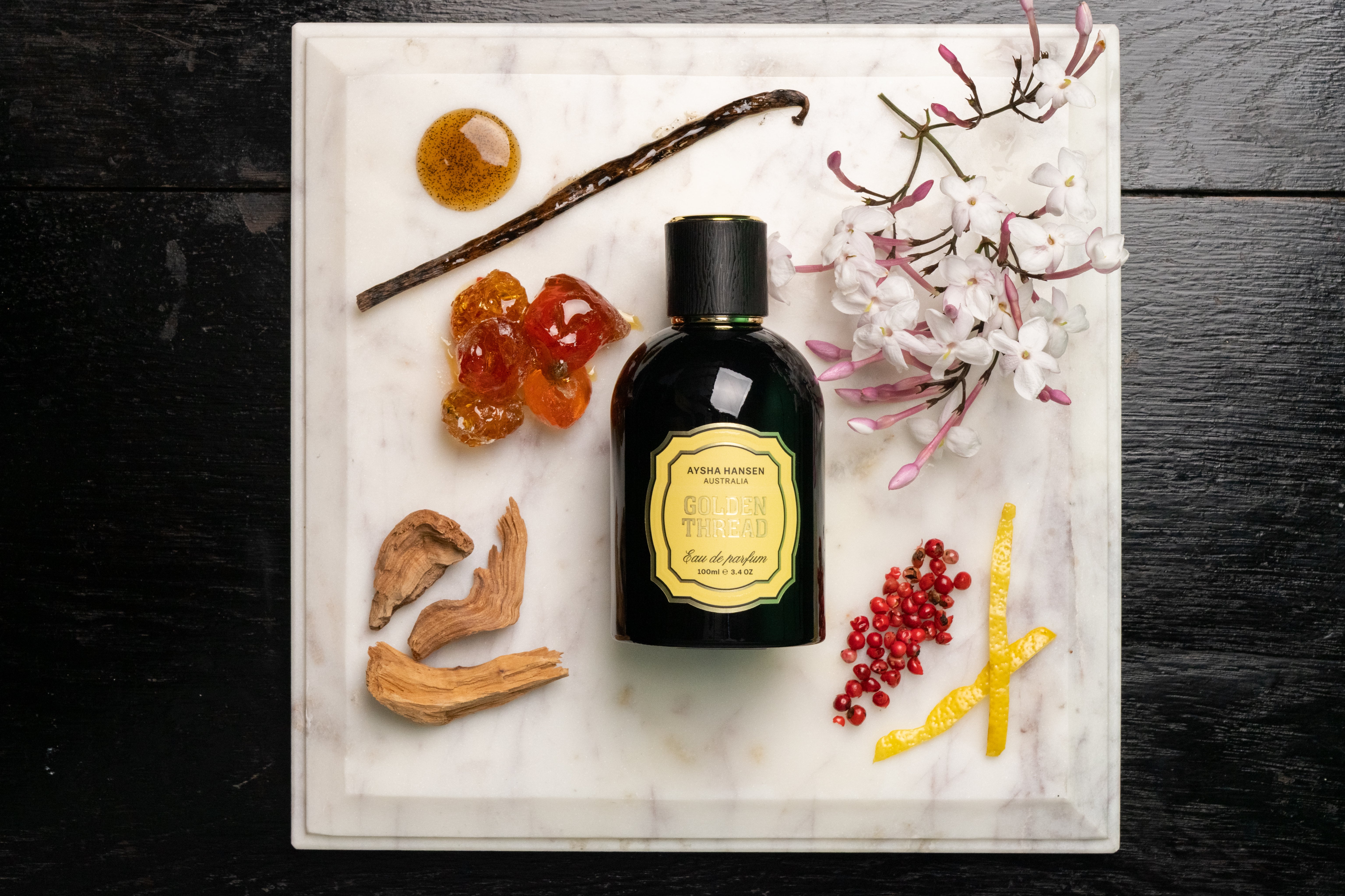 Golden Thread Eau De Parfum – Aysha Hansen Fine Fragrances